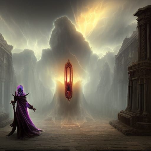 rift between worlds - AI Generated Artwork - NightCafe Creator