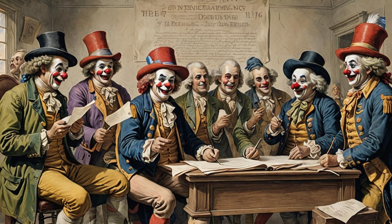 The Founding Fathers - AI Generated Artwork - NightCafe Creator