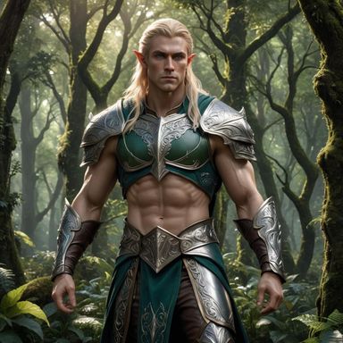 A Muscular Elf - AI Generated Artwork - NightCafe Creator