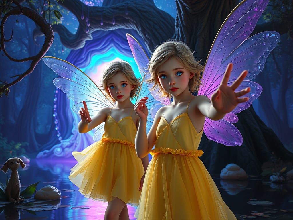 The Mesmerizing Call of Fairies to the Ethereal Portal of Light