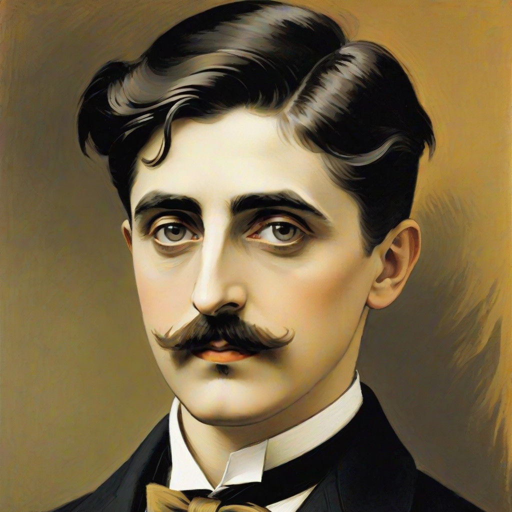 Marcel Proust - Mystical French Landscape in Dreamlike Surre...