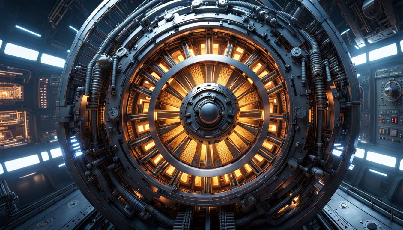 Reactor Core - AI Generated Artwork - NightCafe Creator