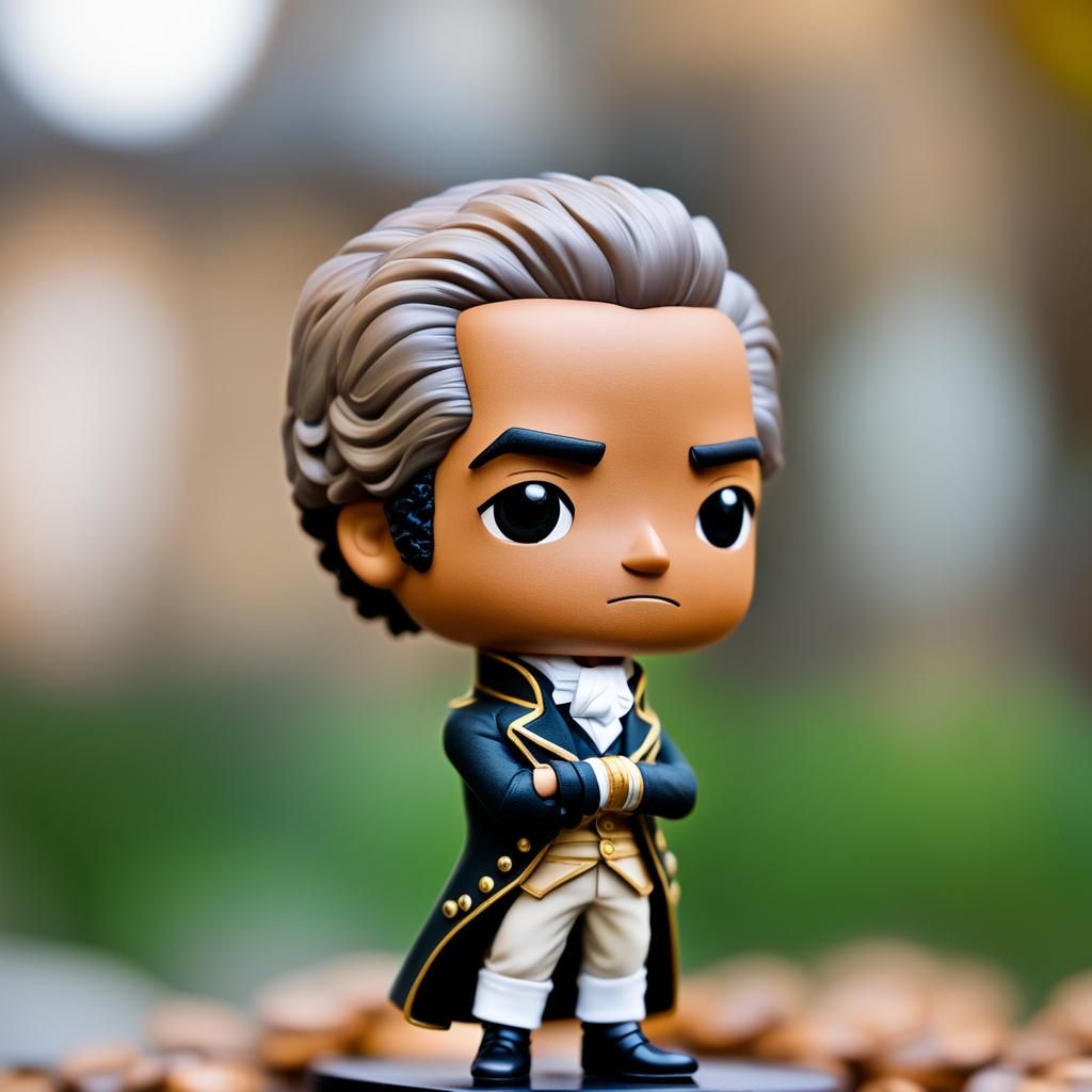 Chibi Alexander Hamilton - AI Generated Artwork - NightCafe Creator