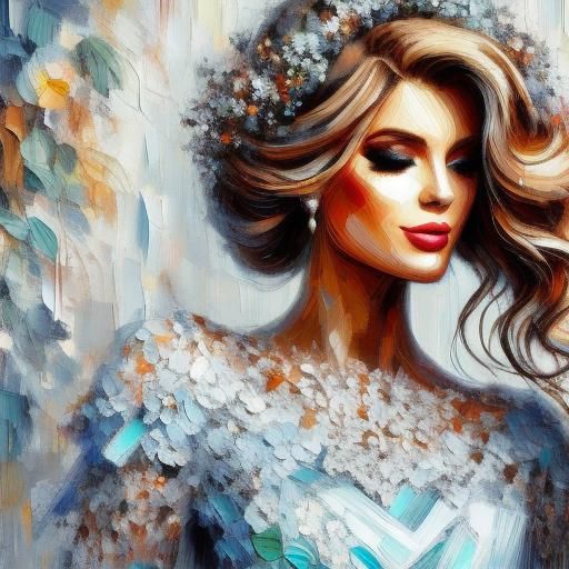 Beautiful Lovely Lady - AI Generated Artwork - NightCafe Creator
