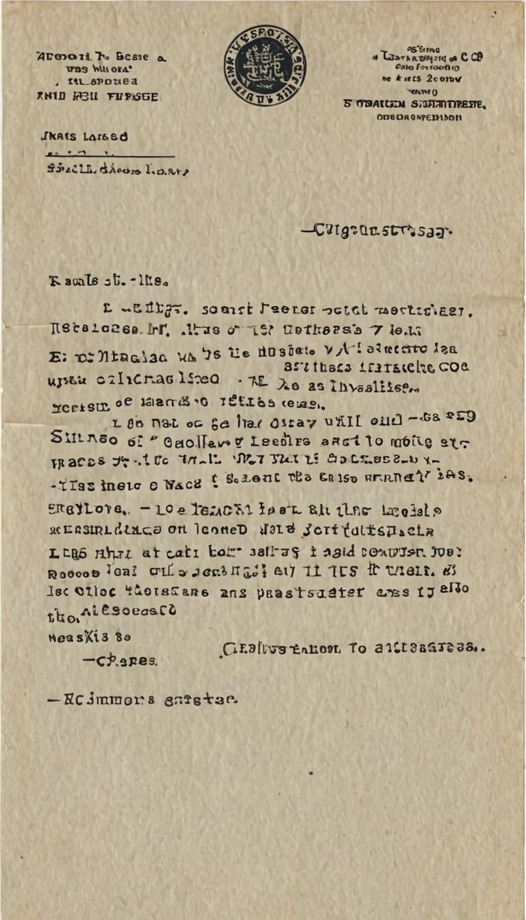 Official Correspondence from Intragalactic Counsel - AI Generated ...