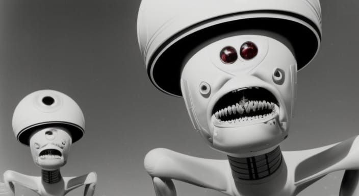 Goons from the Moon - AI Generated Artwork - NightCafe Creator