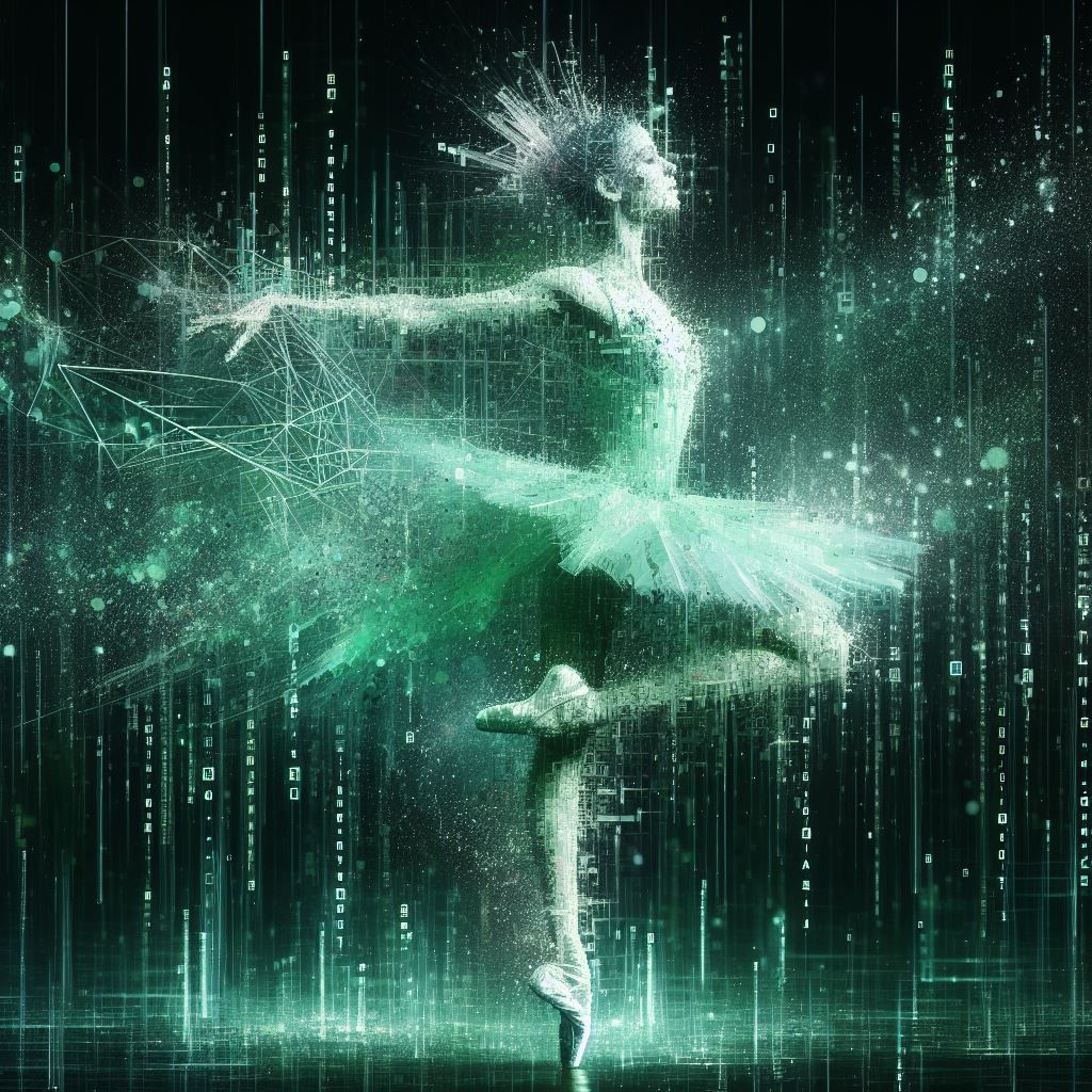 green dancer 3 - AI Generated Artwork - NightCafe Creator