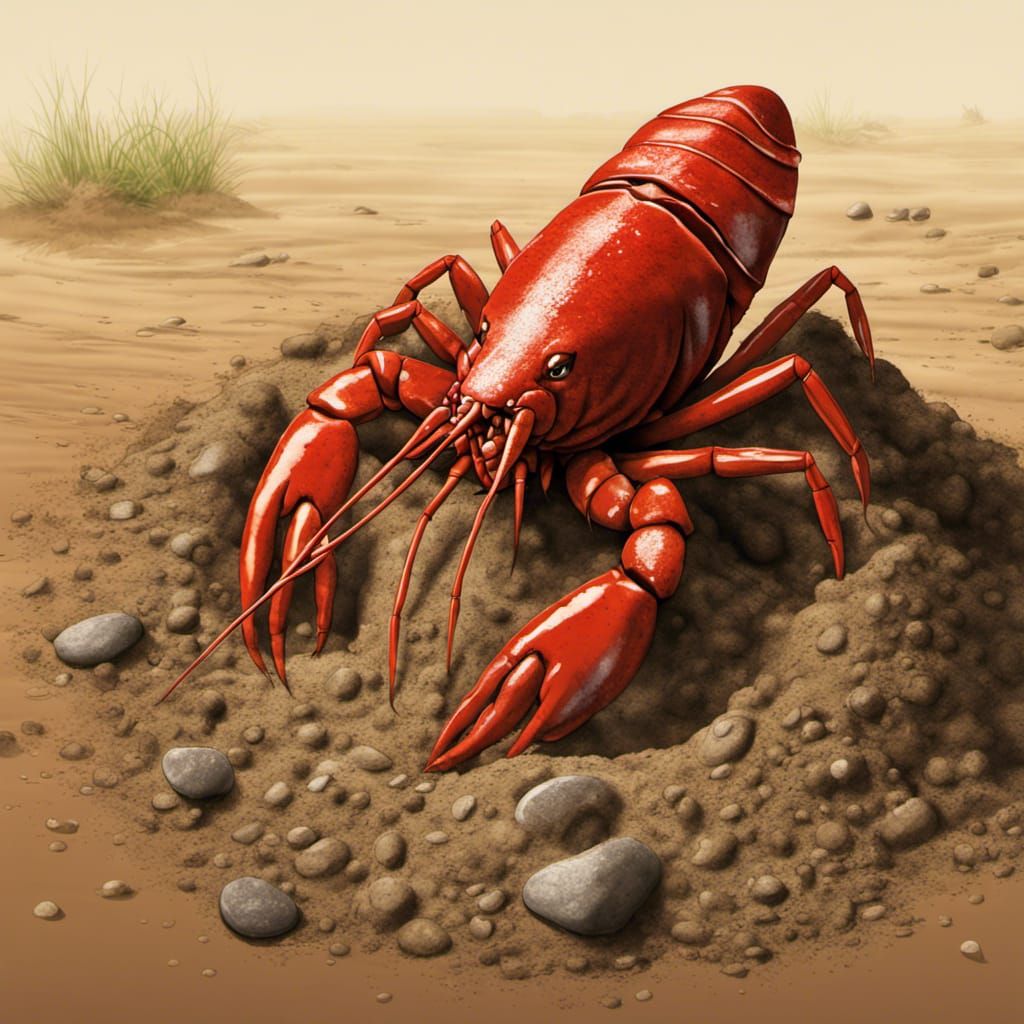 Crayfish - AI Generated Artwork - NightCafe Creator