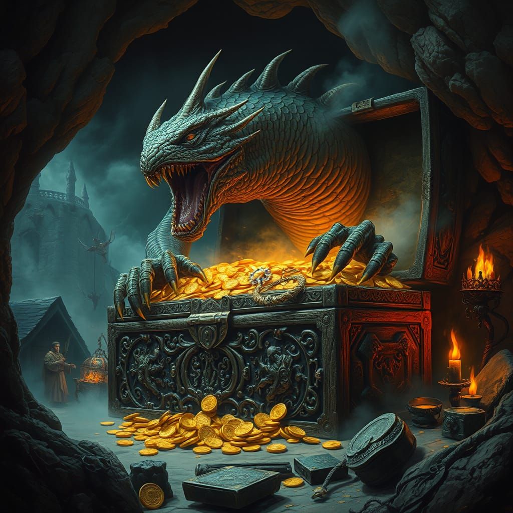 Treasure Chest Monster - Mystical Treasure Beast Unleashed f...
