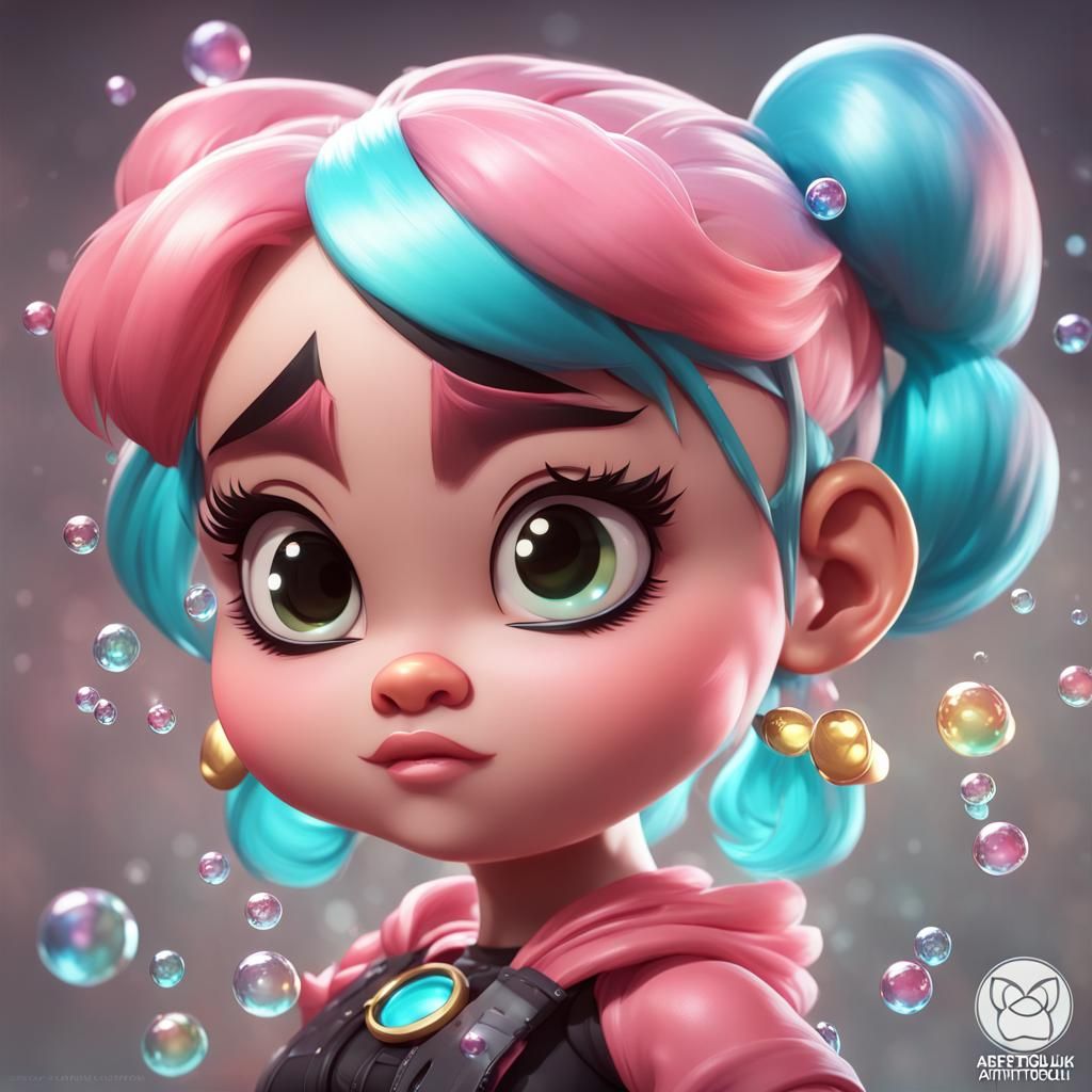 Powerpuff Girl - AI Generated Artwork - NightCafe Creator