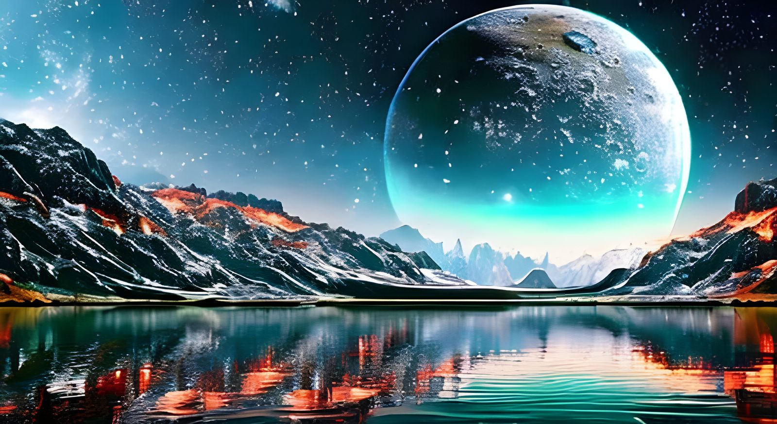 Calm Nebula - AI Generated Artwork - NightCafe Creator