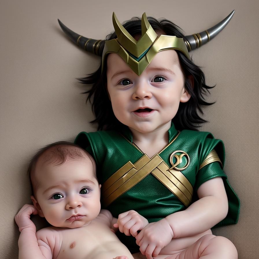 Baby Loki - AI Generated Artwork - NightCafe Creator