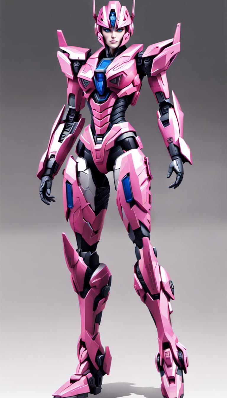Arcee from Transformers 🤖💓 - AI Generated Artwork - NightCafe Creator