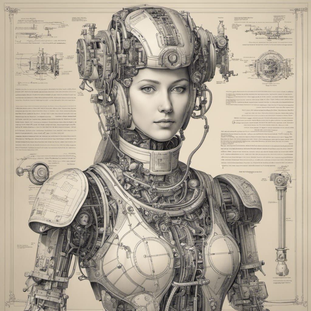 Engineering diagram for "RG2023V0.1" - AI Generated Artwork - NightCafe ...