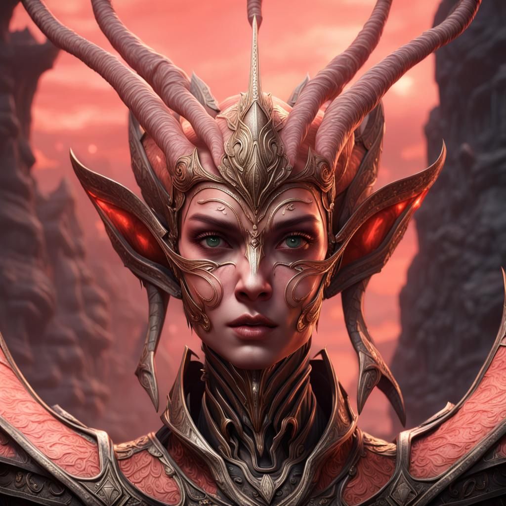 Altmer female, daedric interlocutor - AI Generated Artwork - NightCafe ...