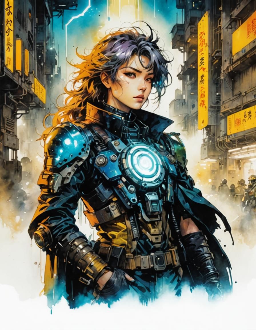 (poster in 80s anime style, classic anime hyper detailed retro ...