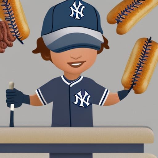 Yankee Fan - AI Generated Artwork - NightCafe Creator