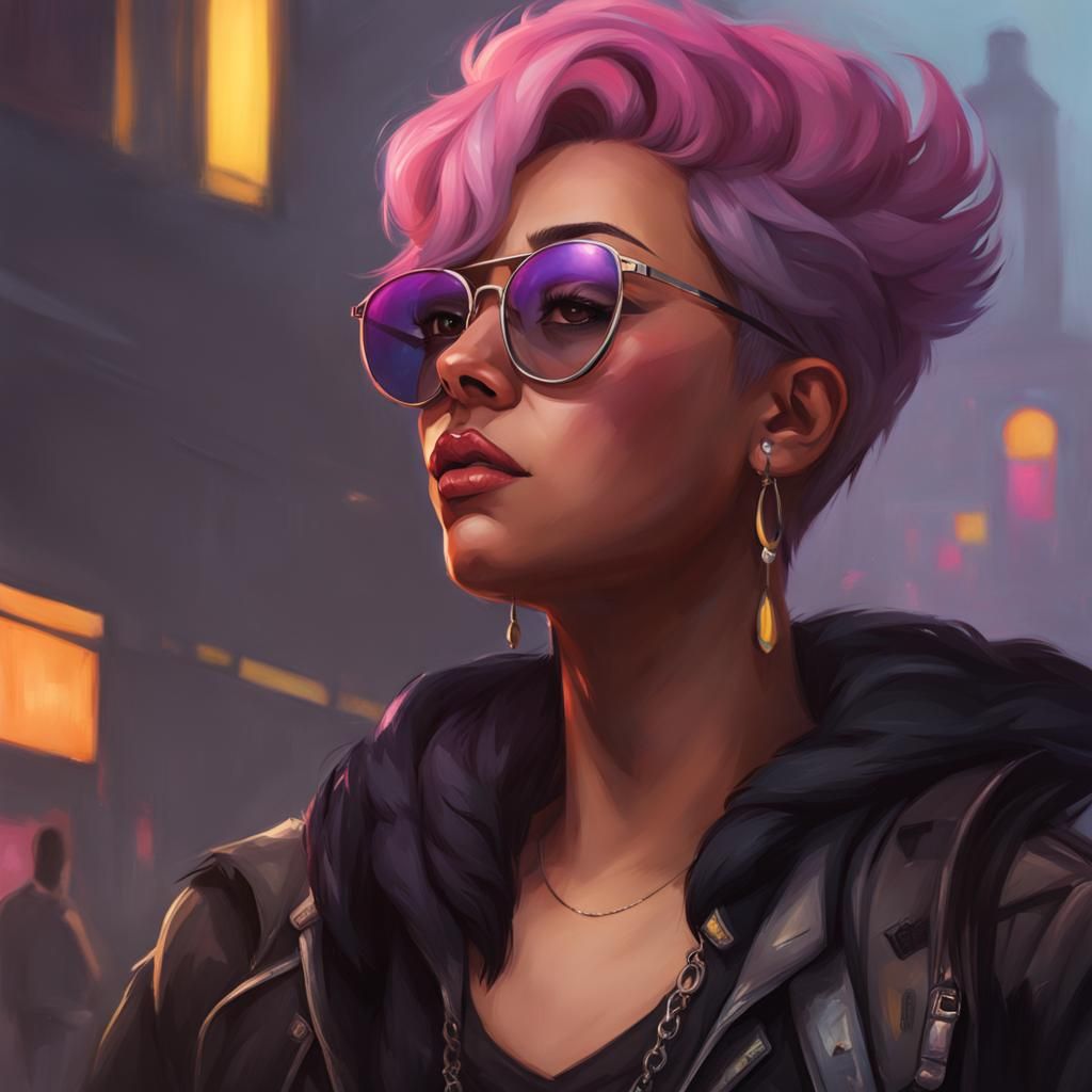 Lavender Lee - AI Generated Artwork - NightCafe Creator