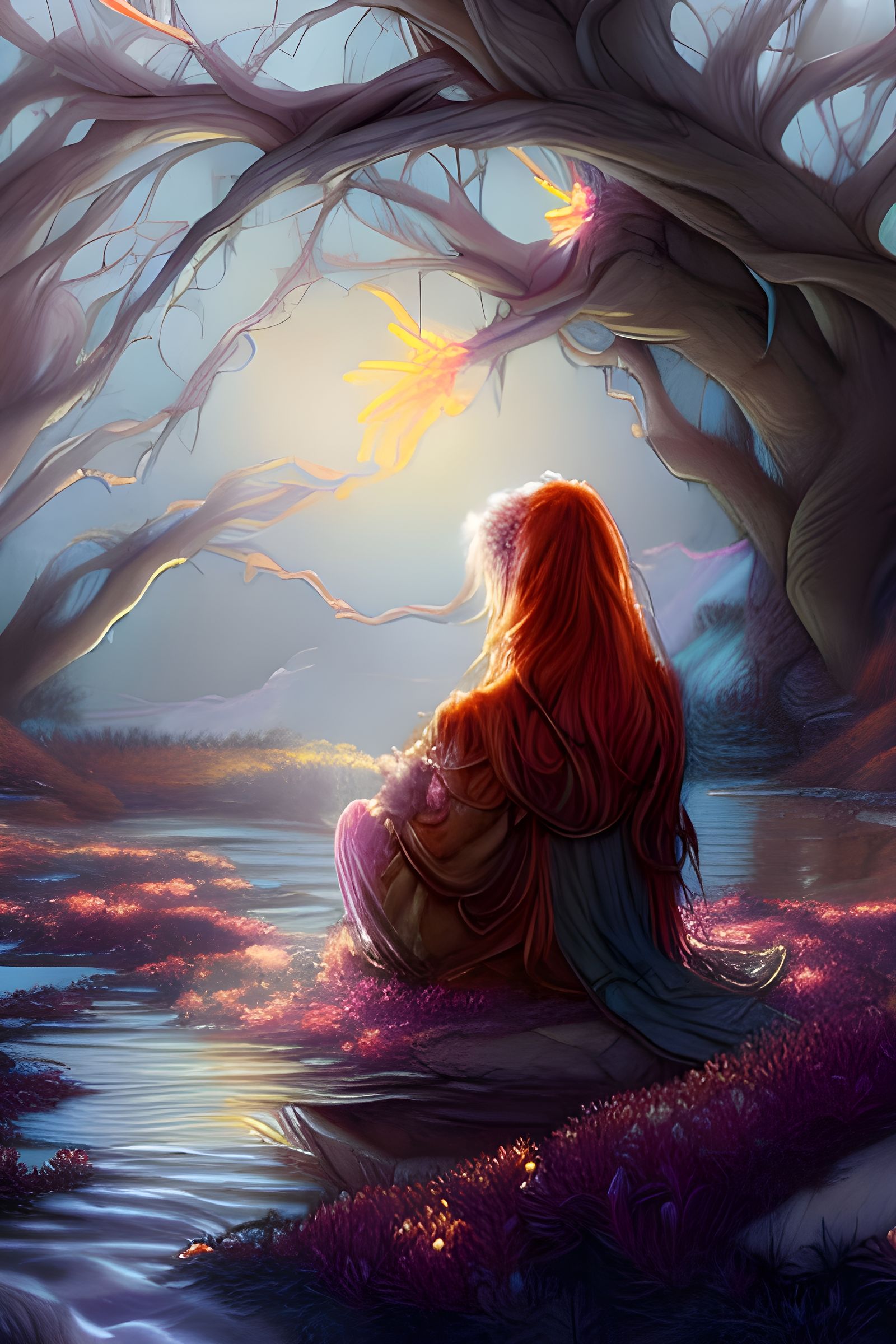 Awaiting Spring - AI Generated Artwork - NightCafe Creator