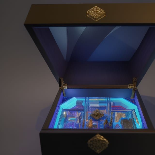 Weird box - AI Generated Artwork - NightCafe Creator