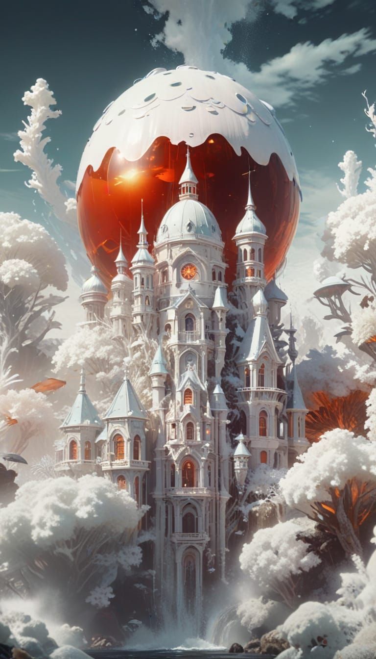 Epic Mermaid Concept Art in Vibrant, Hyper-Realist... - AI Art