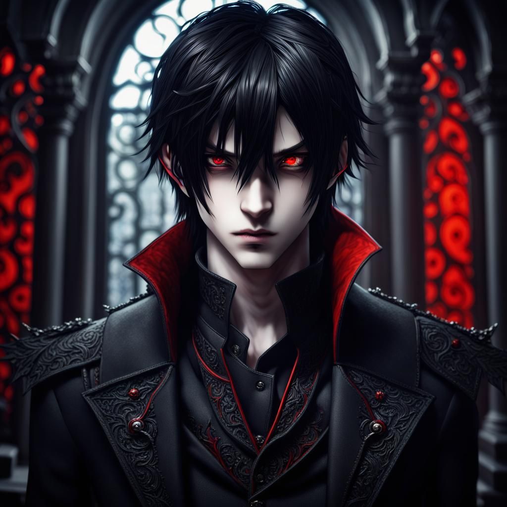 Vampiric Guy - AI Generated Artwork - NightCafe Creator
