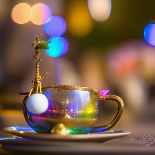 Galactic Cafe tea - AI Generated Artwork - NightCafe Creator