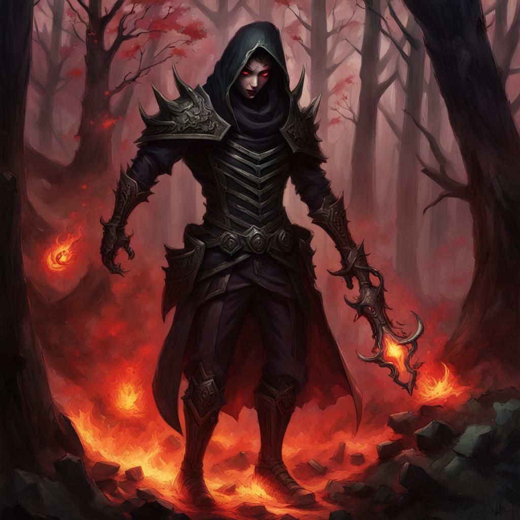 Dark rogue subject - AI Generated Artwork - NightCafe Creator