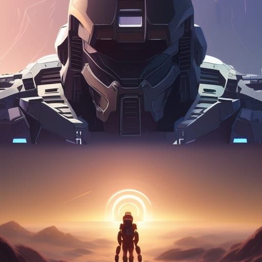halo infinite - AI Generated Artwork - NightCafe Creator