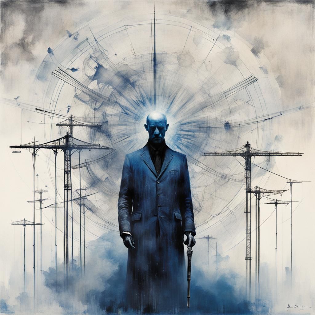 The energy man - AI Generated Artwork - NightCafe Creator