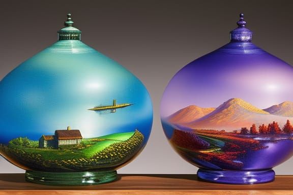 Nice Urns - AI Generated Artwork - NightCafe Creator