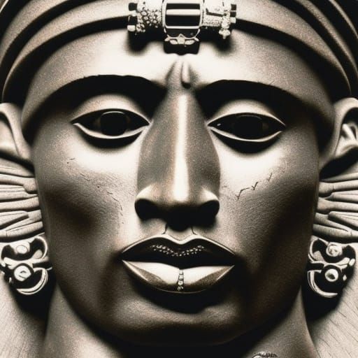 Aztec Tupac - AI Generated Artwork - NightCafe Creator