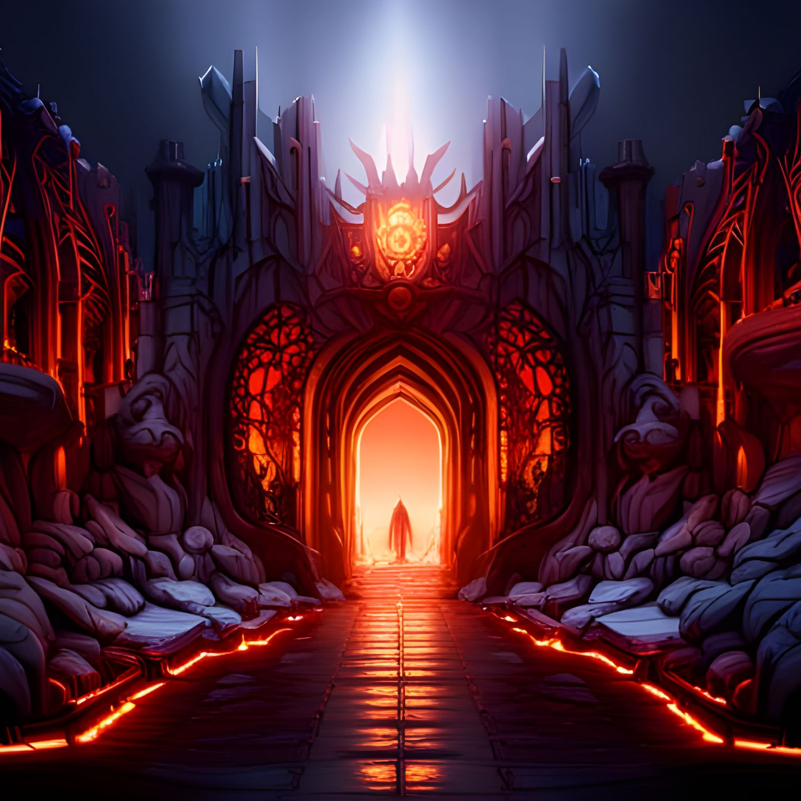 Welcome to Hell - AI Generated Artwork - NightCafe Creator