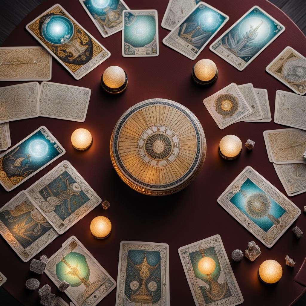 Tarot cards - AI Generated Artwork - NightCafe Creator