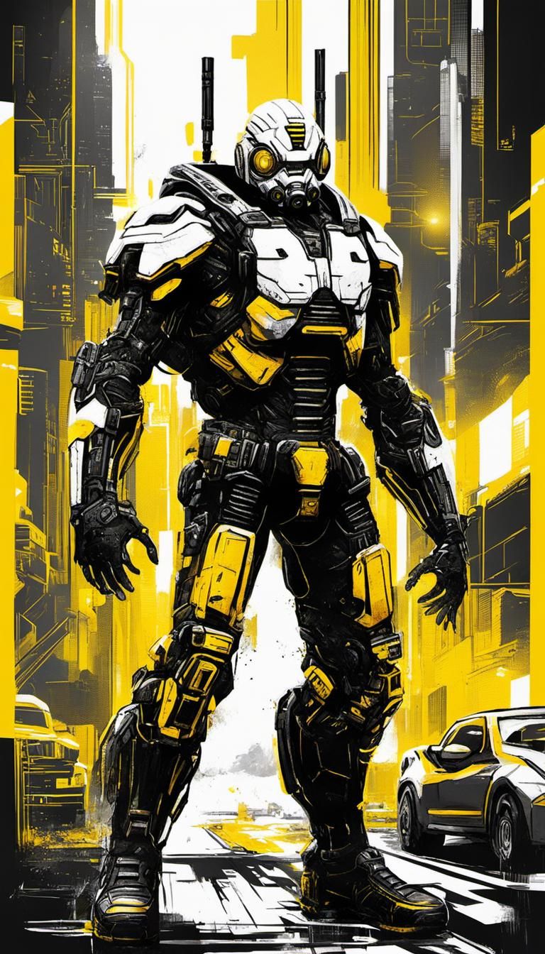 Beeman cyberpunk - AI Generated Artwork - NightCafe Creator