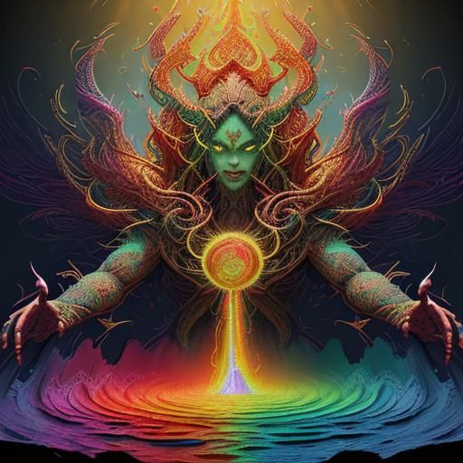 4th dimensional Entity - AI Generated Artwork - NightCafe Creator