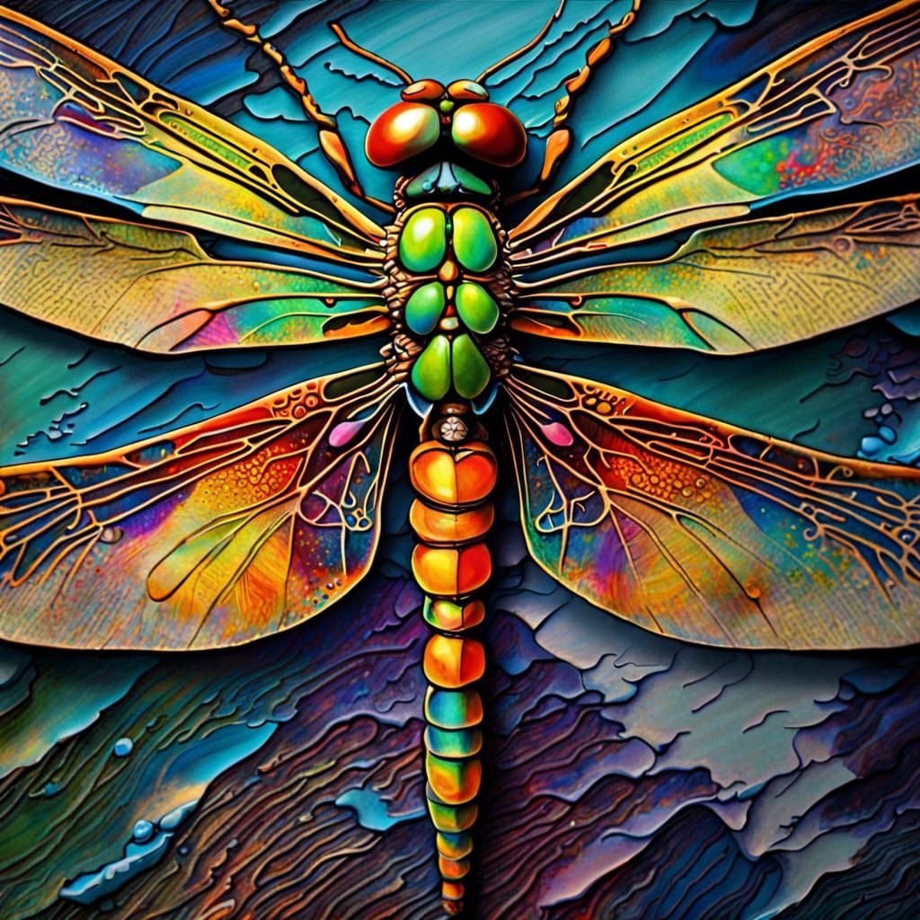 Dragonfly - AI Generated Artwork - NightCafe Creator