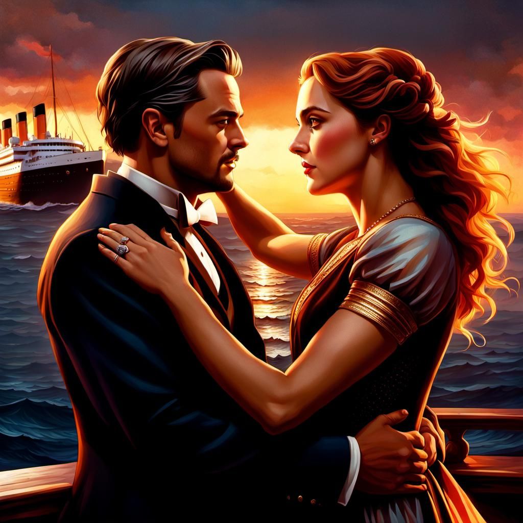 Jack and Rose (SDXL DPO) - AI Generated Artwork - NightCafe Creator