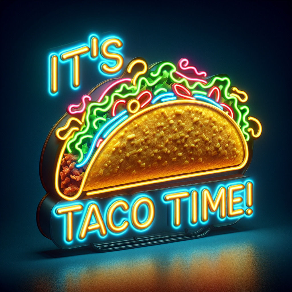 It's Taco Time! - AI Generated Artwork - NightCafe Creator