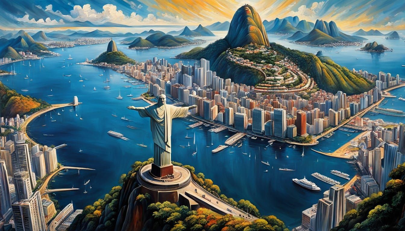 Natural Wonders of the World Harbor of Rio de Janeiro