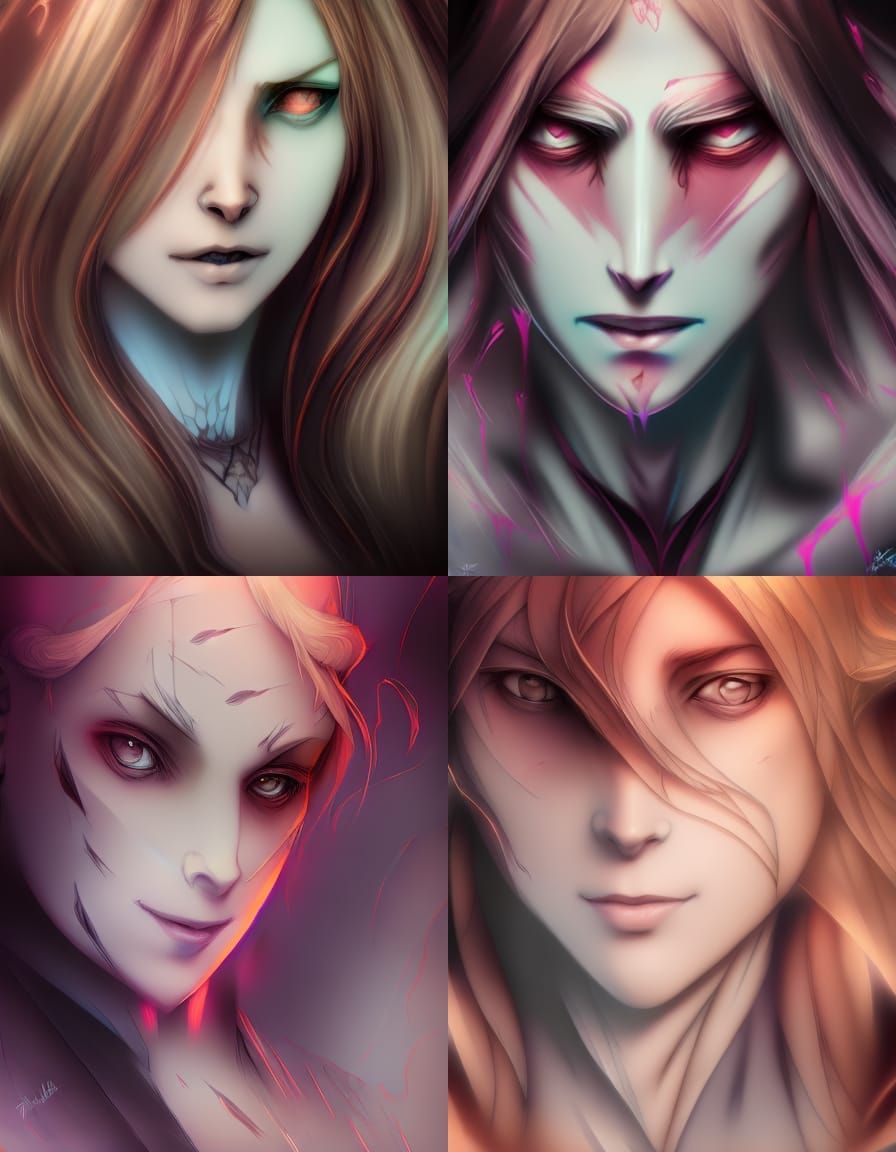 horror, ghost, specter, ethereal being, head and shoulders portrait, 8k ...