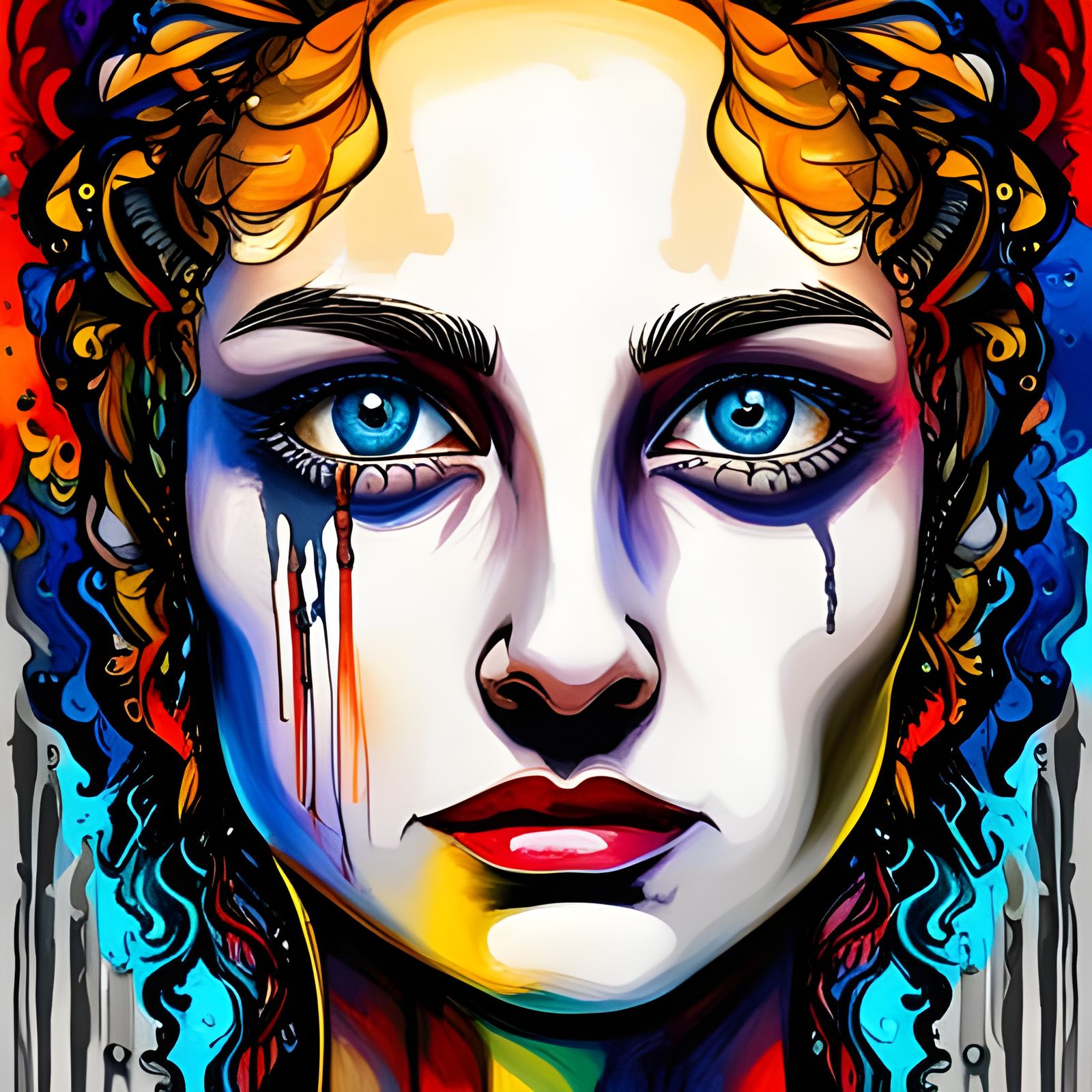 Haunted Eyes - AI Generated Artwork - NightCafe Creator