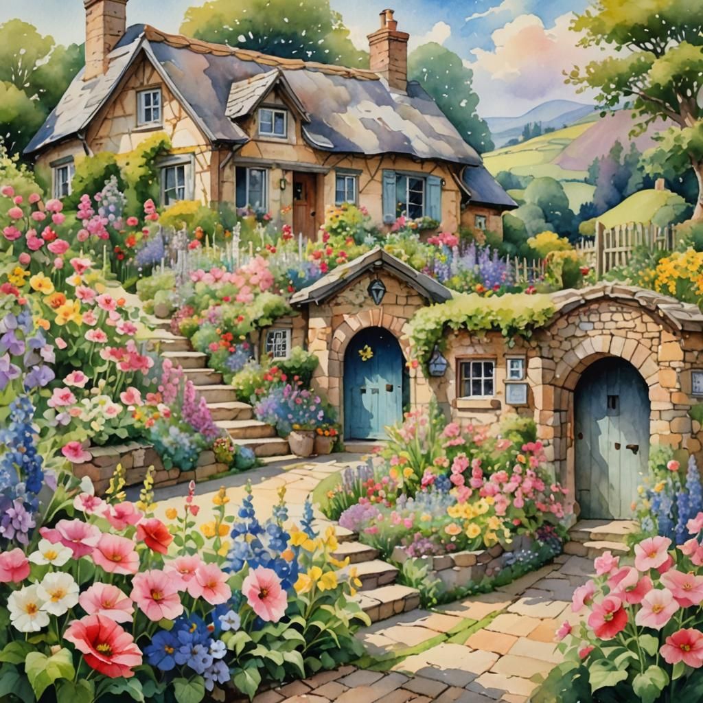 cottagecore - AI Generated Artwork - NightCafe Creator