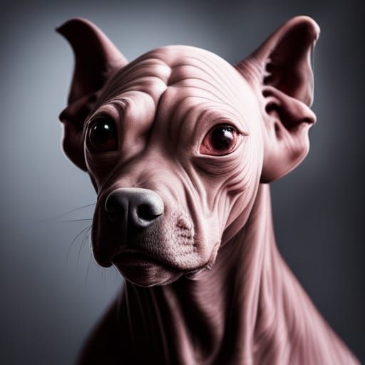 Ugly, but faithful companion - AI Generated Artwork - NightCafe Creator