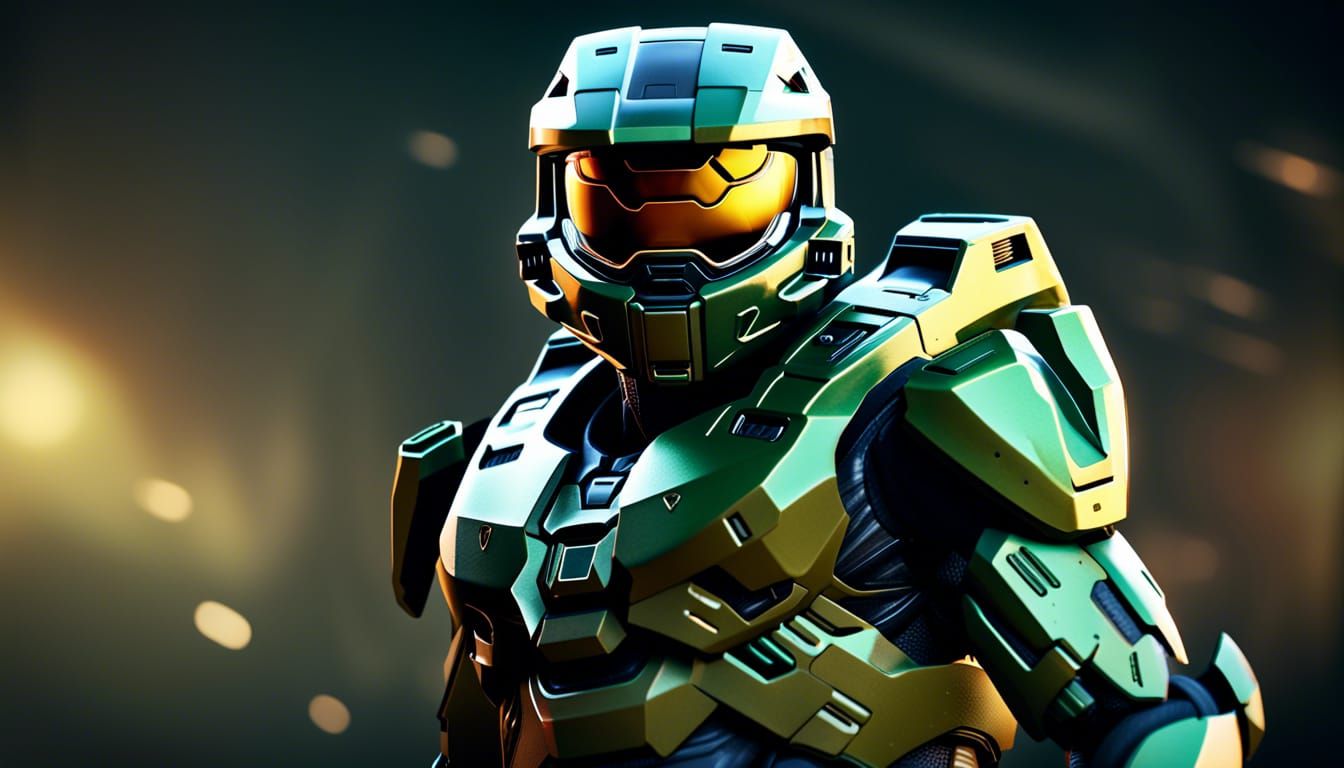 The Master Chief - AI Generated Artwork - NightCafe Creator