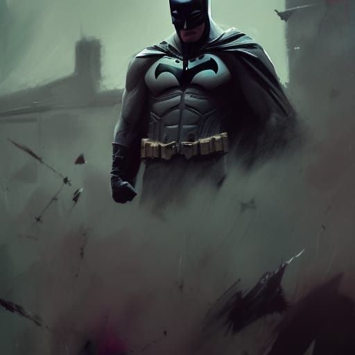 Batman: Melancholia - The Explosion - AI Generated Artwork - NightCafe ...