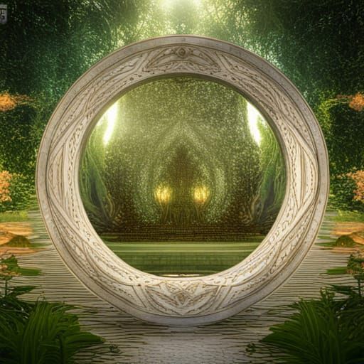 Magnificent magical mercury mirror #1 - AI Generated Artwork ...