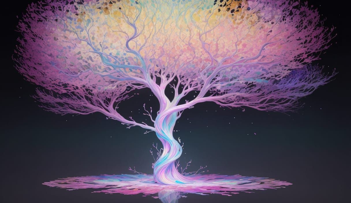 Spirit Tree of Life - Blossom of the Universe