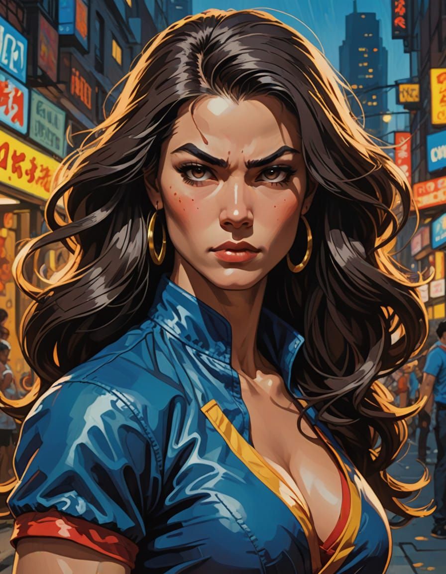 Street fighter - Crude Cell-Shading Street Fighter Concept ...