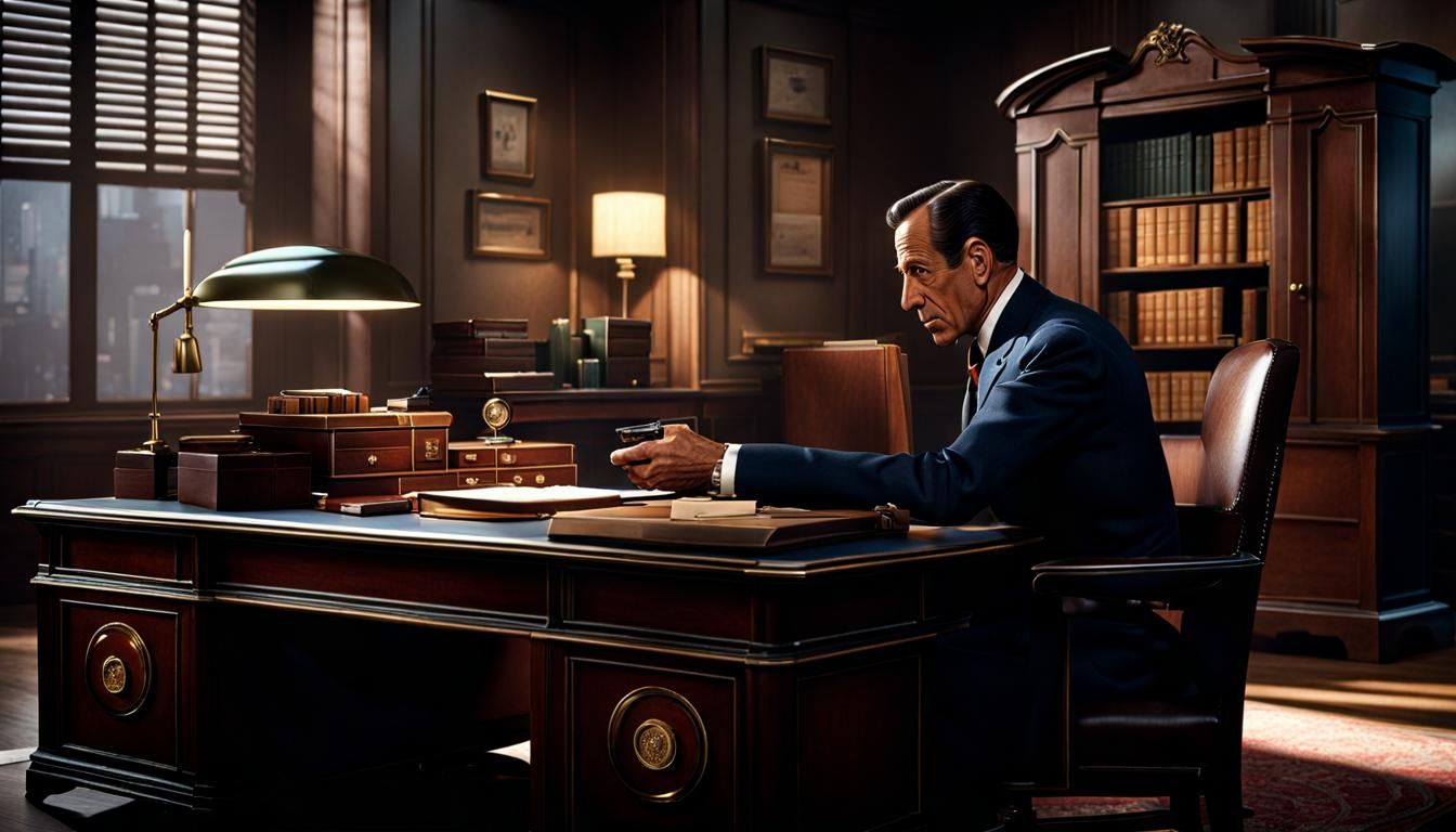 Sam Spade 2 - AI Generated Artwork - NightCafe Creator